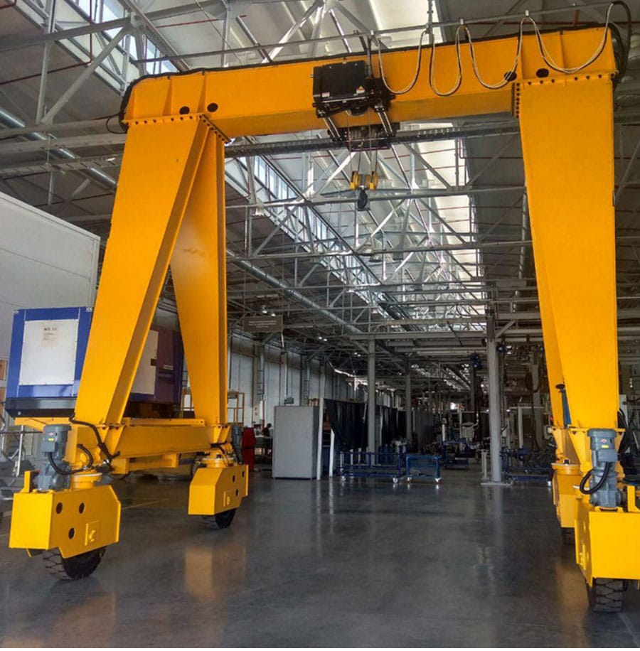 Rubber Tyred Gantry Crane - PowerLink Cranes