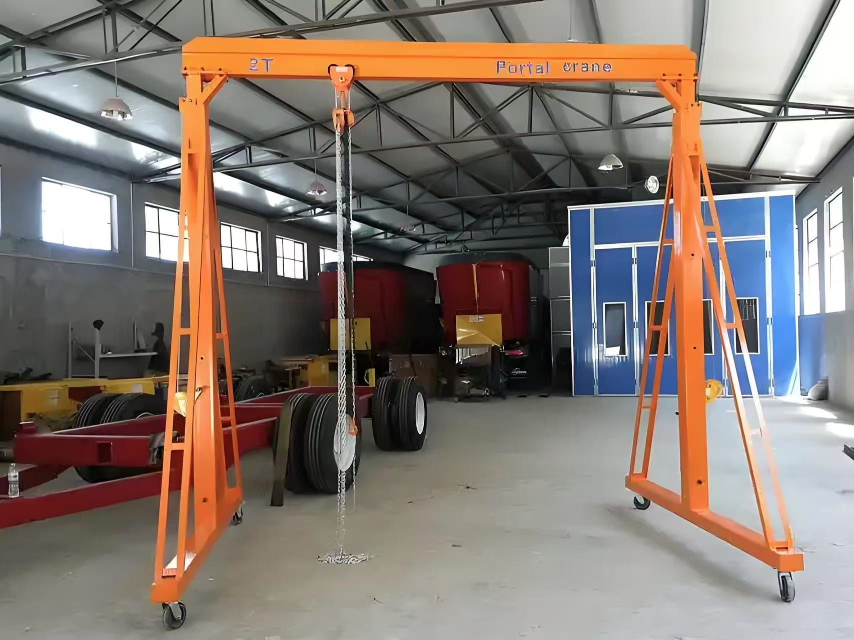 Portable Gantry Crane - PowerLink Cranes