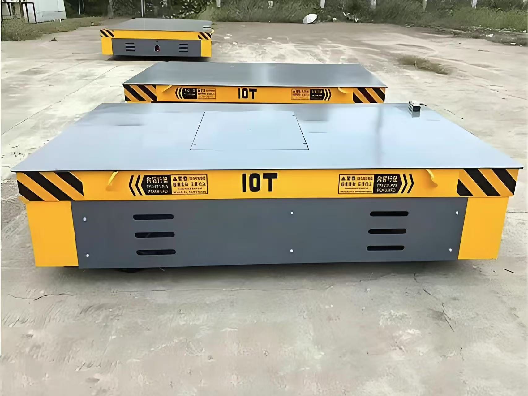 Trackless Electric Transfer Cart - PowerLink Cranes