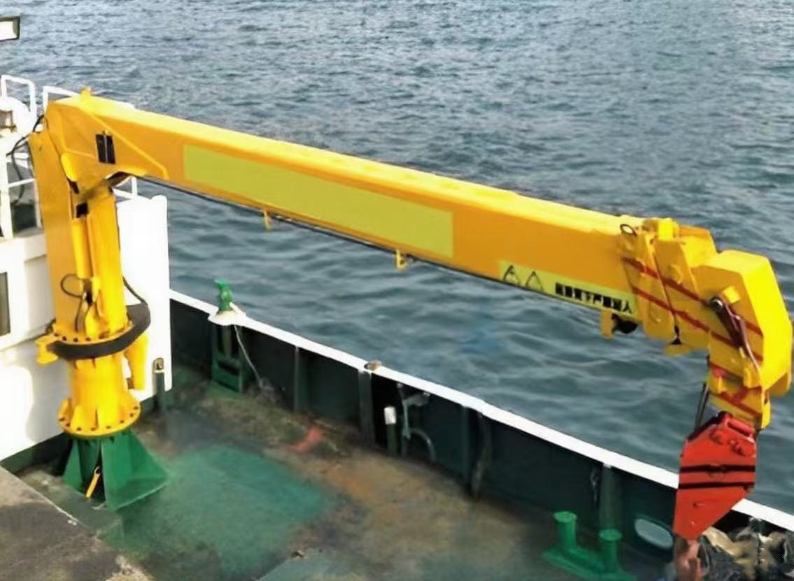Yacht Davit Crane - PowerLink Cranes