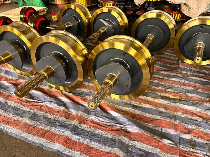 Crane Trolley Wheel Set - PowerLink Cranes