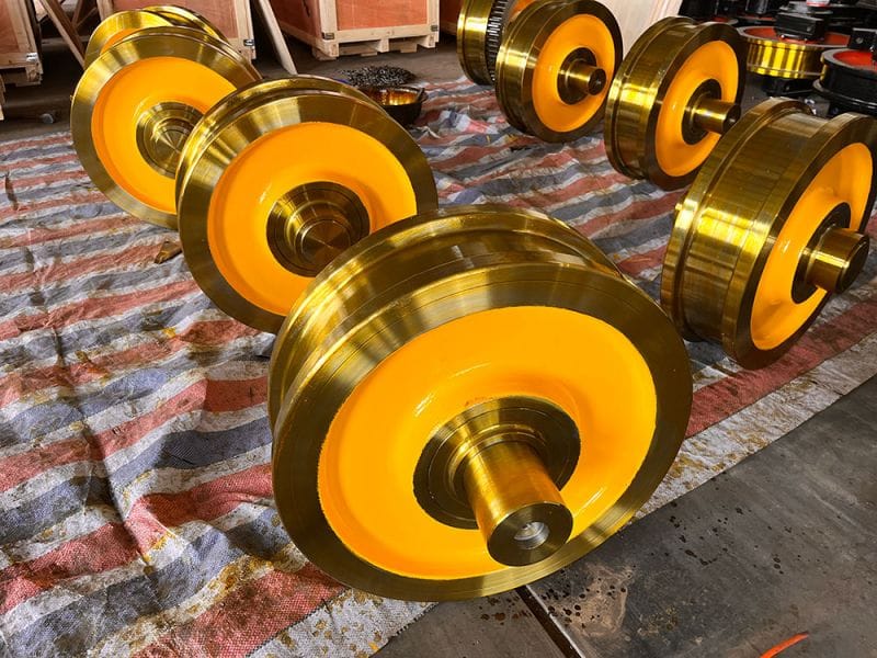 Crane Trolley Wheel Set - PowerLink Cranes