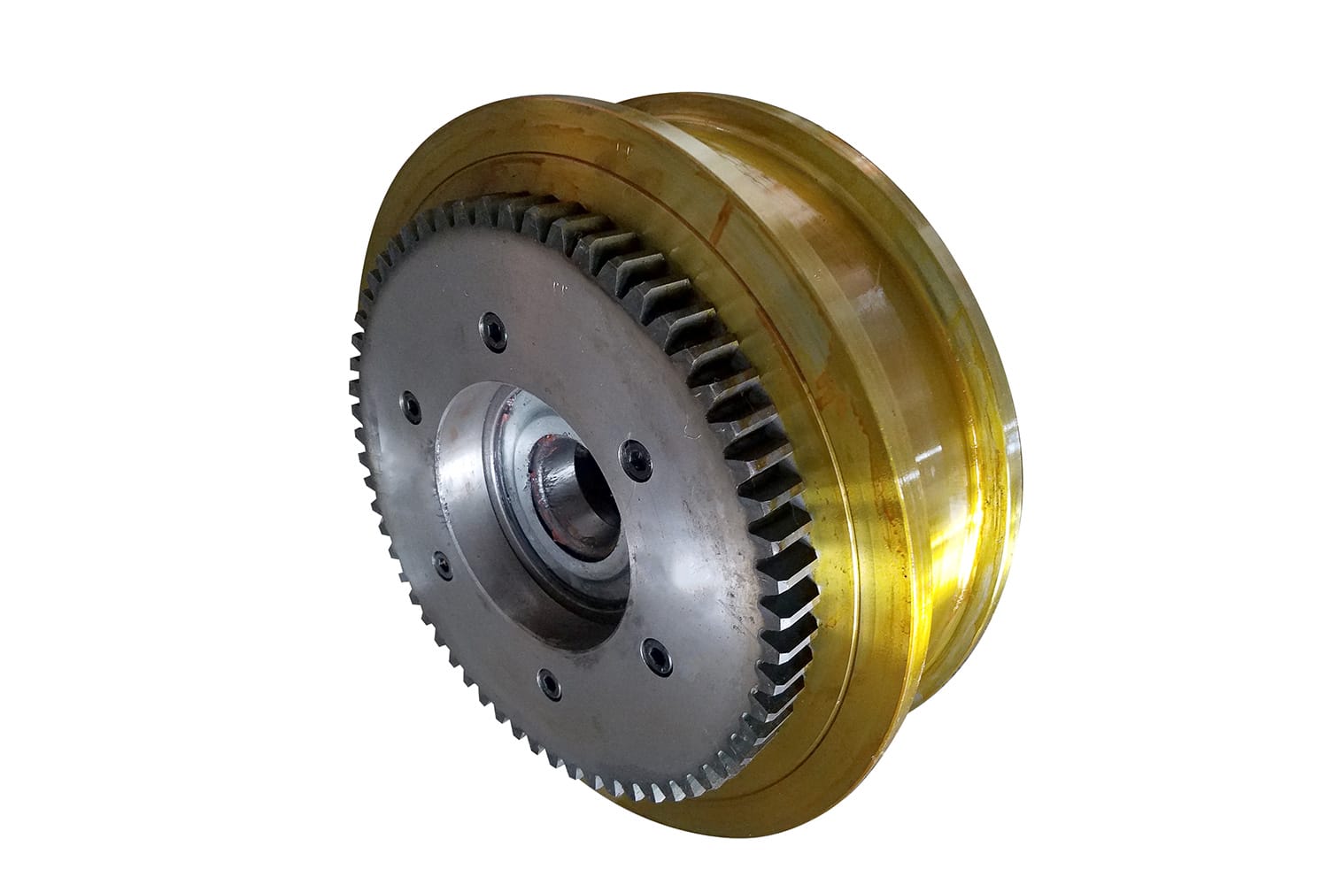 Gear crane wheel assembly - PowerLink Cranes