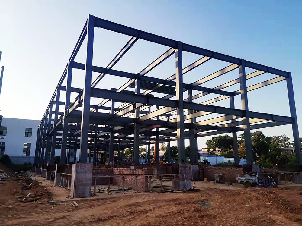 Multi-story Steel Structure - PowerLink Cranes